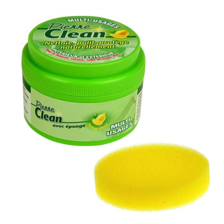 Pierre Clean 600g avec éponge - Produit à base d’argile