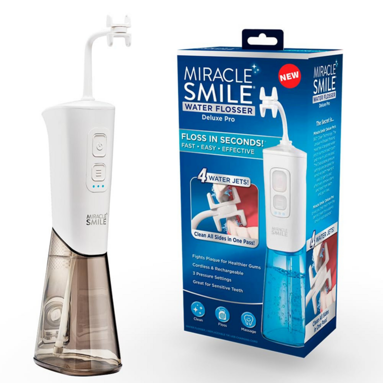 Miracle Smile MYBO Tv - L'hydropulseur Dentaire 360 Vu à la Tv