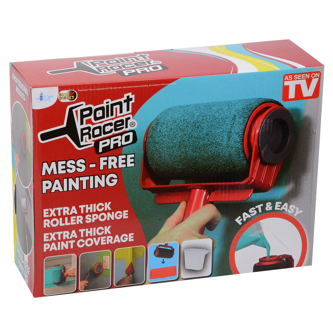 Paint Racer Pro Plus - Rouleau de peinture avec réservoir intégré