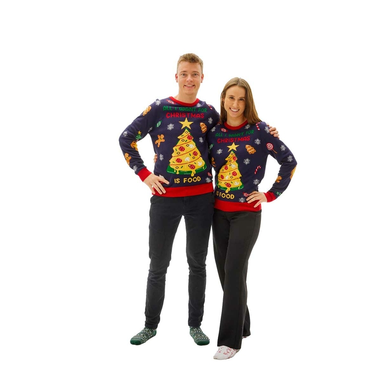 Pull De Noel Qui Clignote