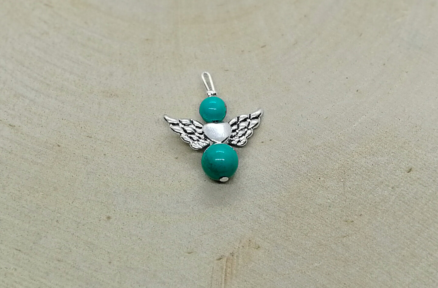 Pendentif Angel Turquoise Bleue - Colliers-Pendentifs - bijoux semper mi hi