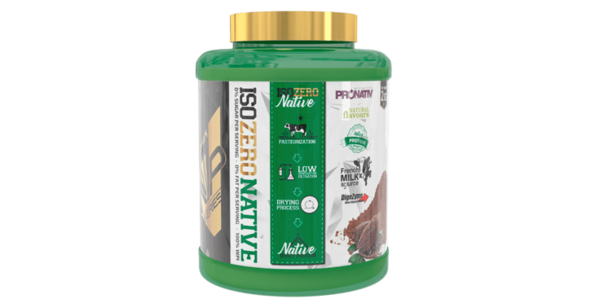 Iso Zero Native 2kg - Protéines Whey Isolate - bodyironguyane