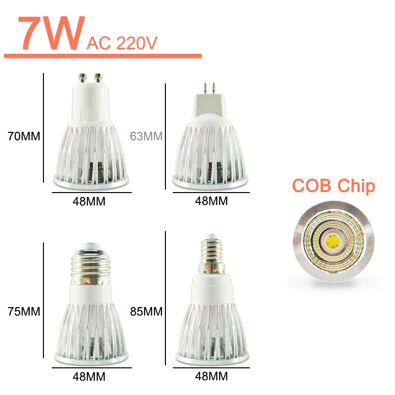 Lampe à LED GU10 MR16 E27 E14 LED / 3W 5W 6W 7W AC 220V 240V - Lampes ... Lampe à LED GU10 MR16 E27 E14 LED / 3W 5W 6W 7W AC 220V 240V - Lampes ...