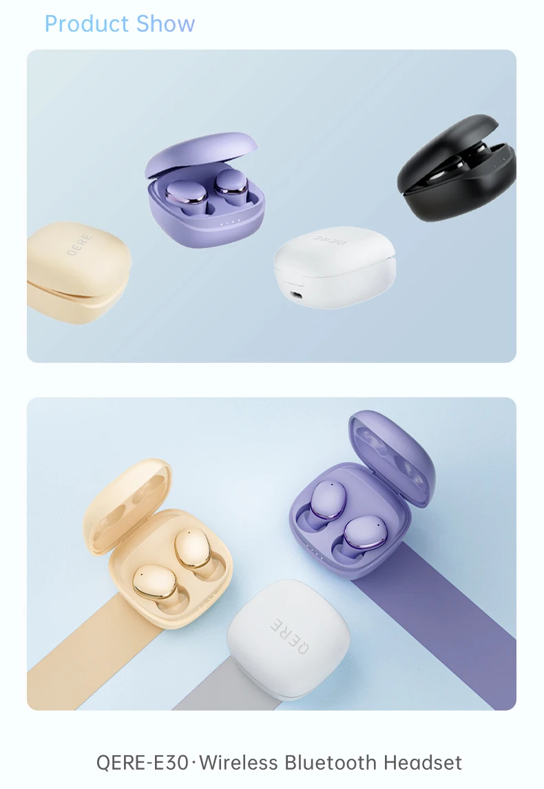 Ecouteur Bluetooth TWS QERE E30 - Connectique et Electronique de ...