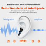 Ecouteur TWS QERE E28, à Haute qualité sonore et Extra Basses ...