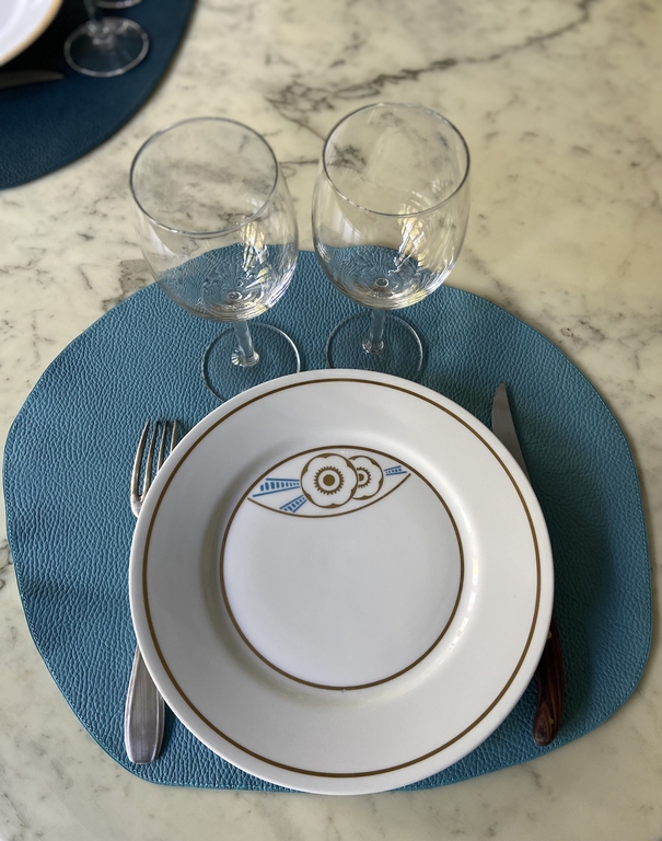 Set de table cuir - volcie-maroquinerie