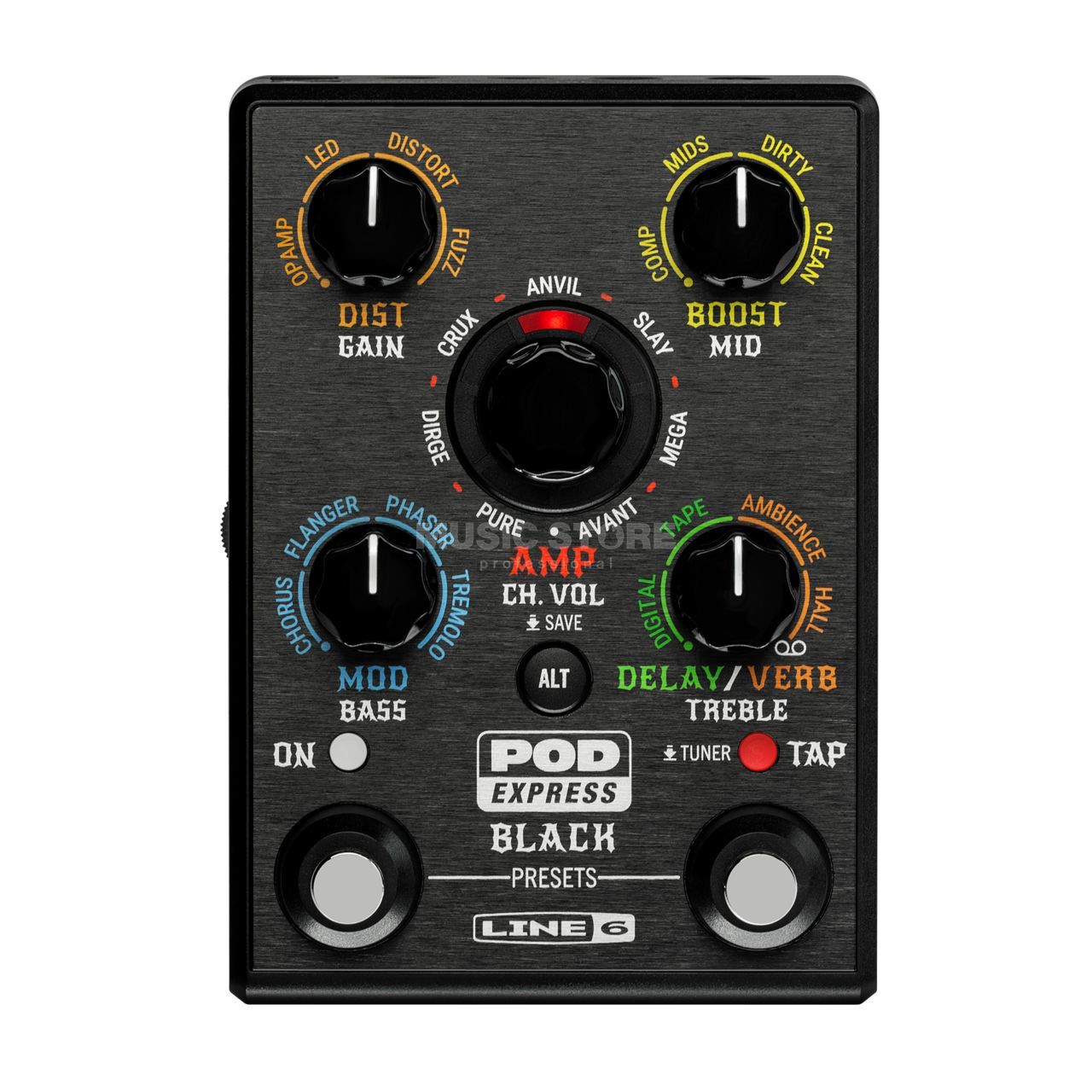 line 6 Pod Express Black - LINE 6 - percutours