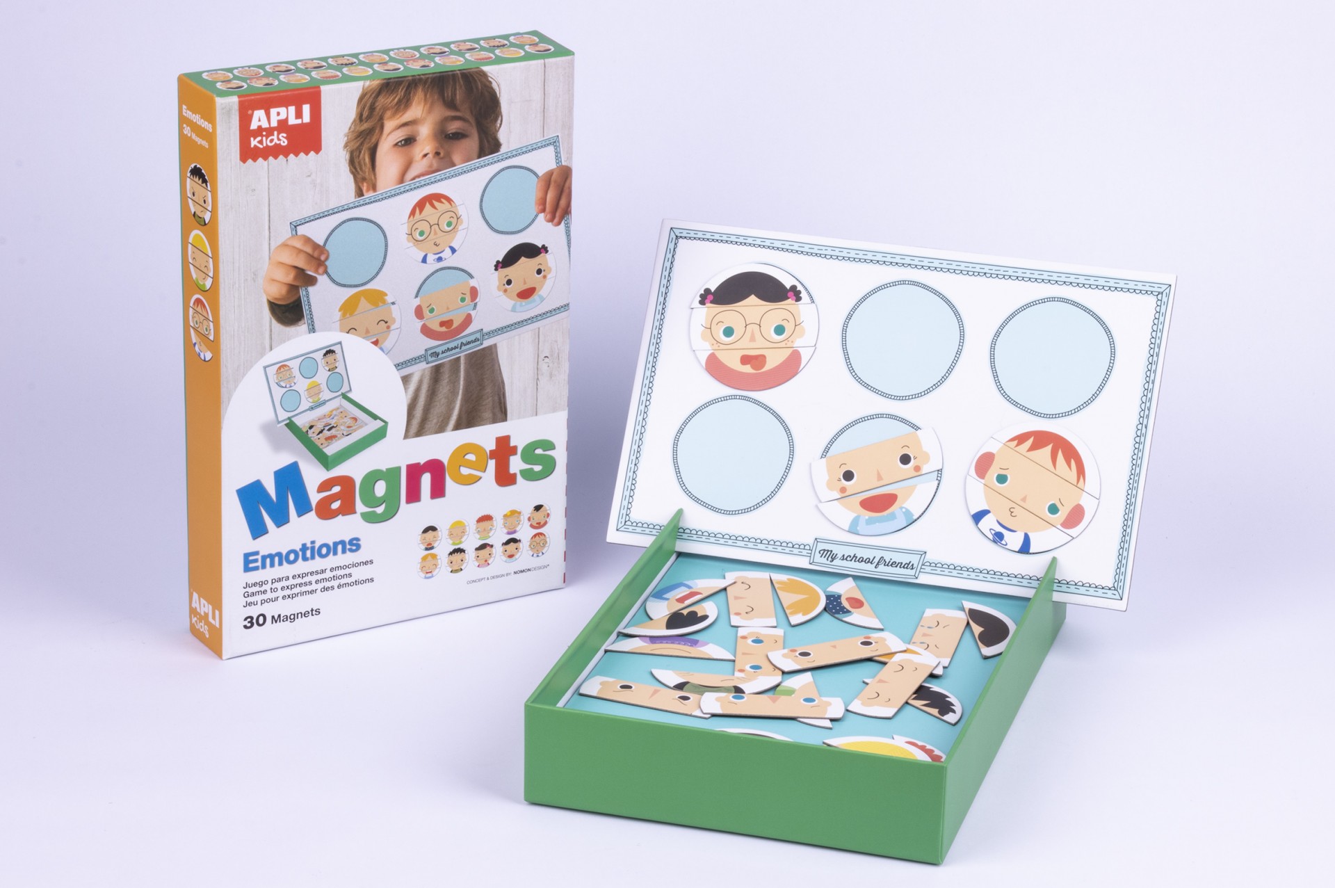 Magnets Émotions - LOISIRS CRÉATIF/APLI KIDS - placard-aux-jeux