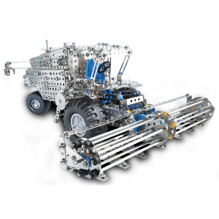 moissonneuse-batteuse/tracteur avec remorque - CONSTRUCTION/EITECH ...
