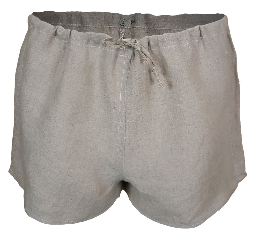 Le caleçon en lin brut sans élastique de Gabriel - Zone Artisanale