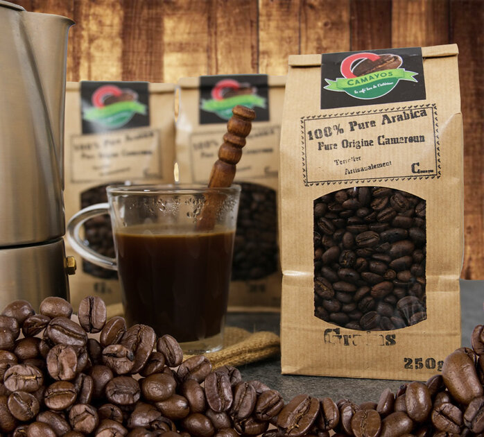 Café origine Cameroun - Camayos - Épicerie sucrée/Cafés, thés ...