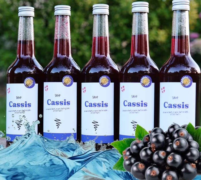 Sirop de Cassis | Soleil en Bouteilles - Zone Artisanale