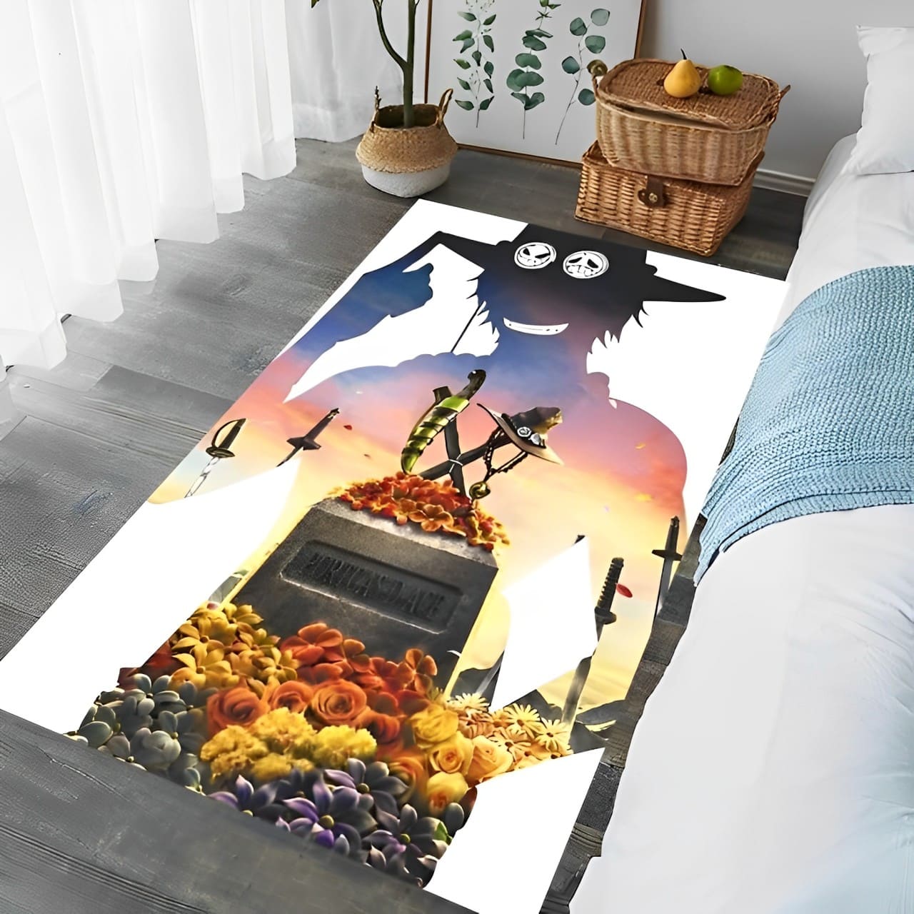 Tableau One Piece Ace Fire | Laboutique-Onepiece