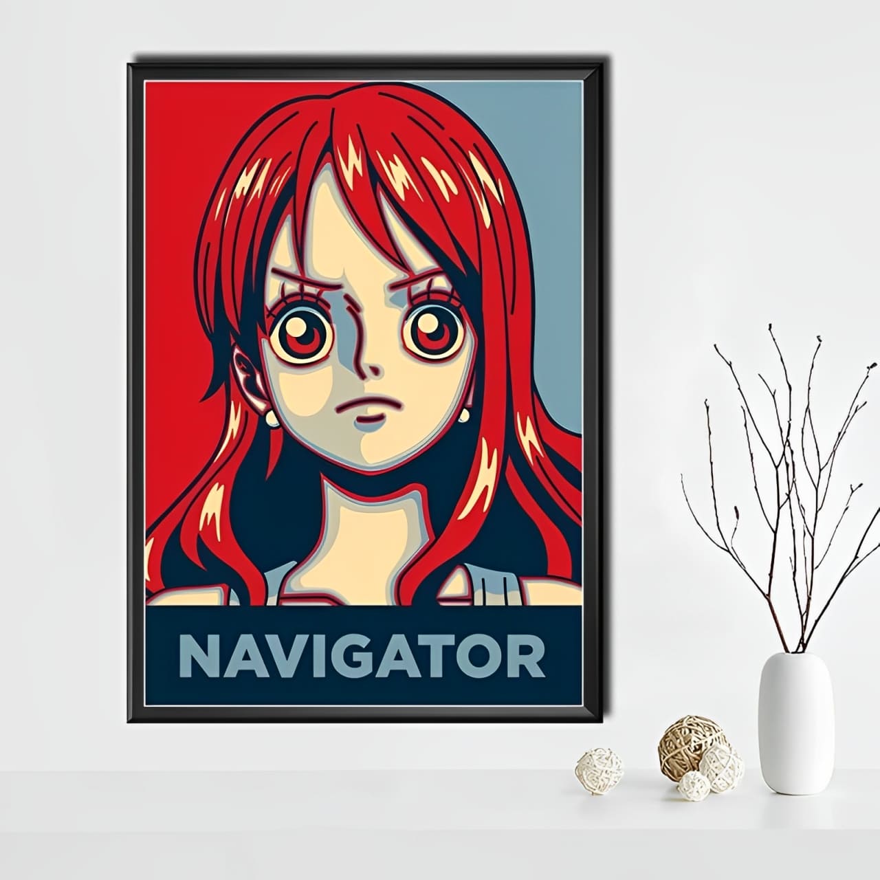 Tableau One Piece Portrait Nami | Laboutique-Onepiece