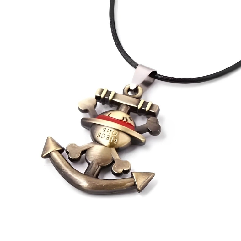 Collier One Piece Ancre