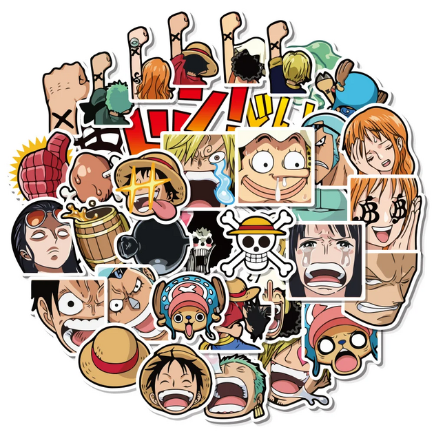 Autocollants One Piece Pack Faces | Laboutique-onepiece