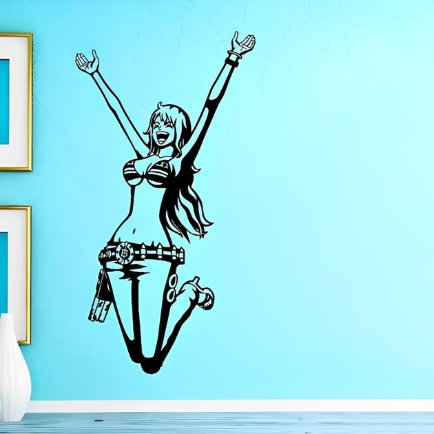 Sticker Mural One Piece Nami | Laboutique-Onepiece