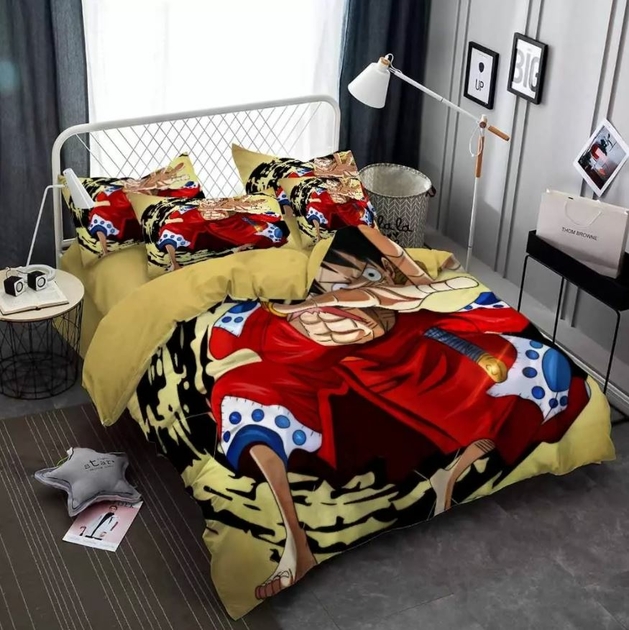 Parure de Lit One Piece Luffy Wano | Laboutique-Onepiece