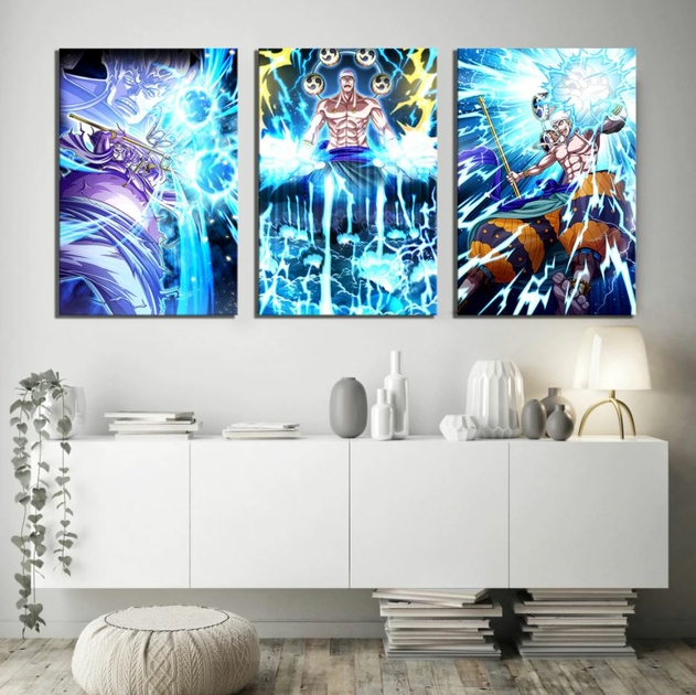 Tableau One Piece Enel Lightning | Laboutique-Onepiece