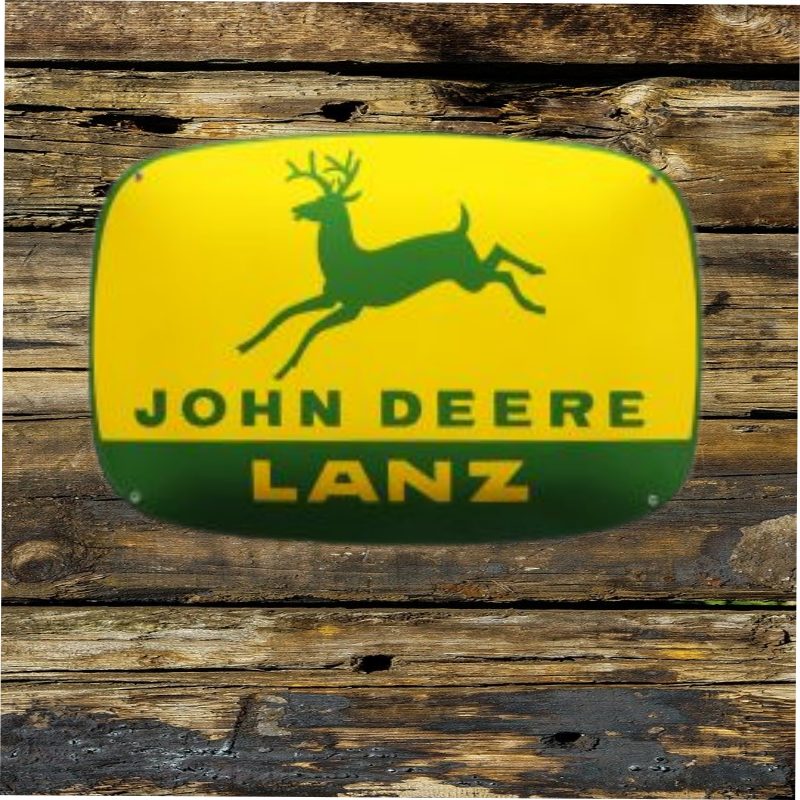 Plaque émaillée John deere Lanz - Agriculture/Les plaques publicitaires ...