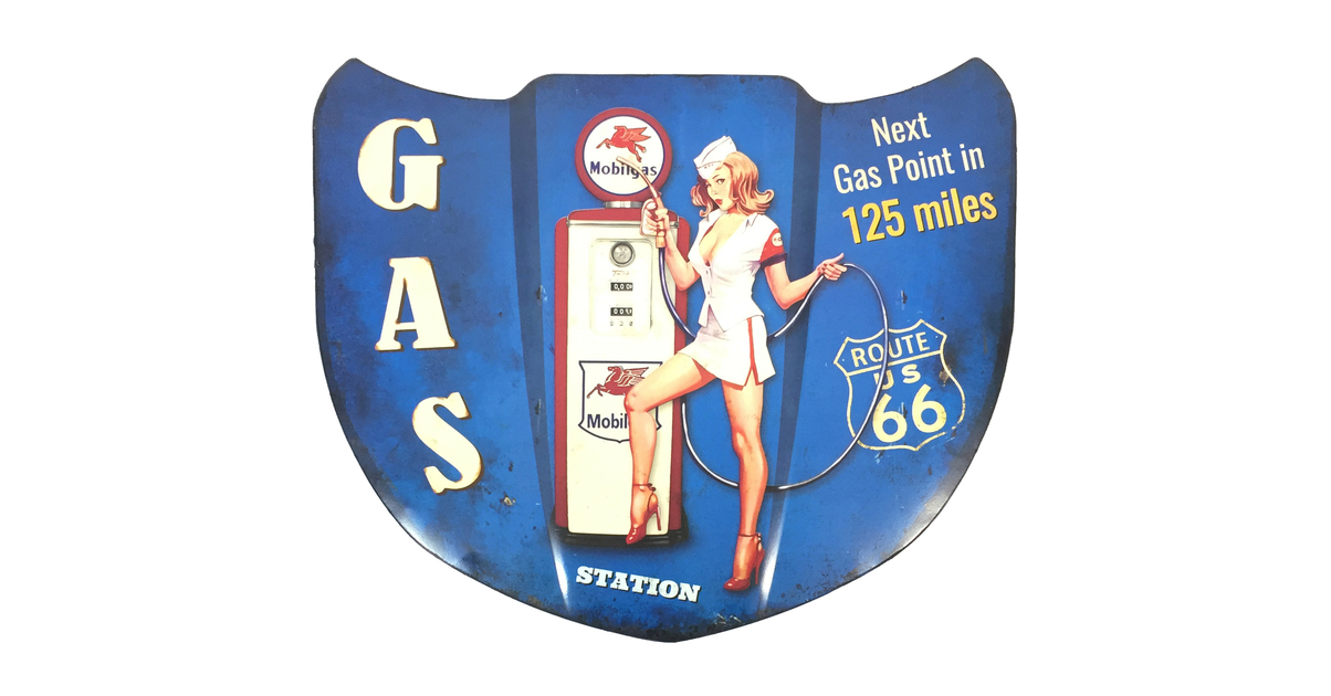 Plaque métal capot vintage mobilgas - Garage/Atelier/Les plaques ...