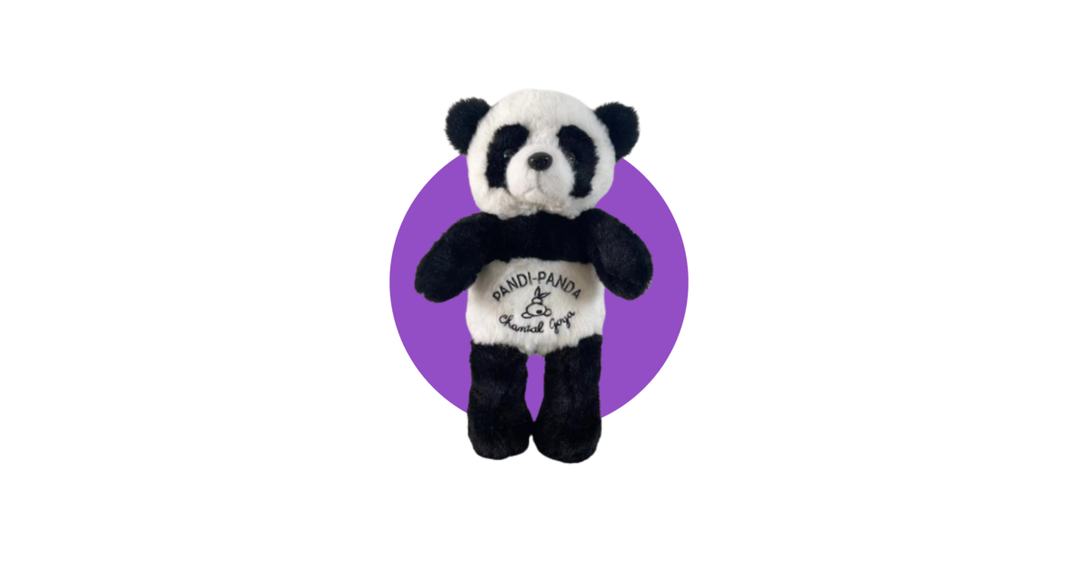 PANDI-PANDA PELUCHE - BOUTIQUE/PRODUITS DÉRIVÉS - la-boutique-de-marie-rose