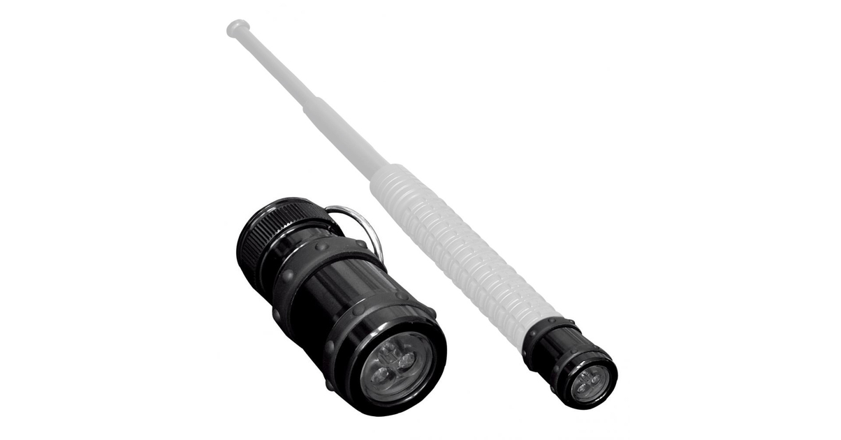 Torche LED additionnelle pour matraque télescopique - Matraque ...