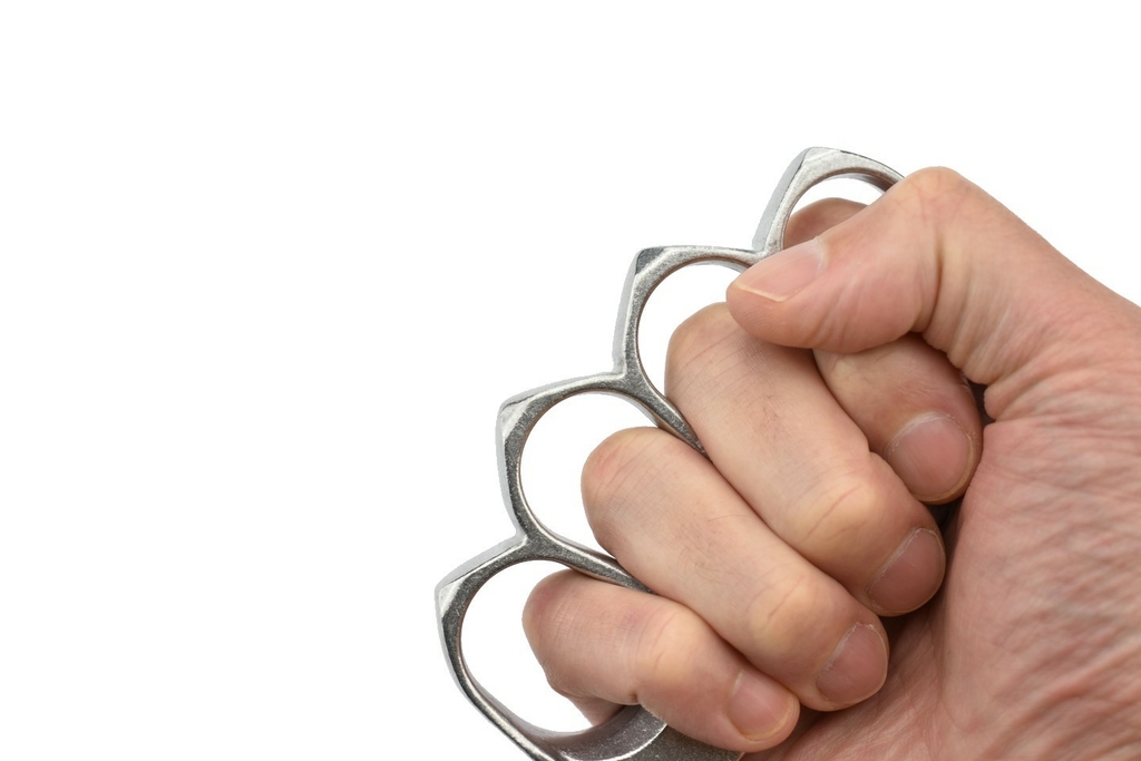 Poing américain modèle U.S 1918 alu - Armes de défense/Poings ...