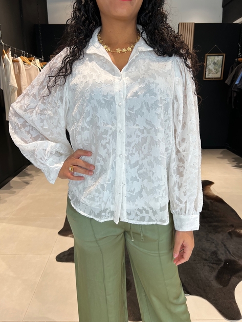 Chemise TINA blanche - Du S au L - Prêt à Porter FEMME/Tops / Hauts ...