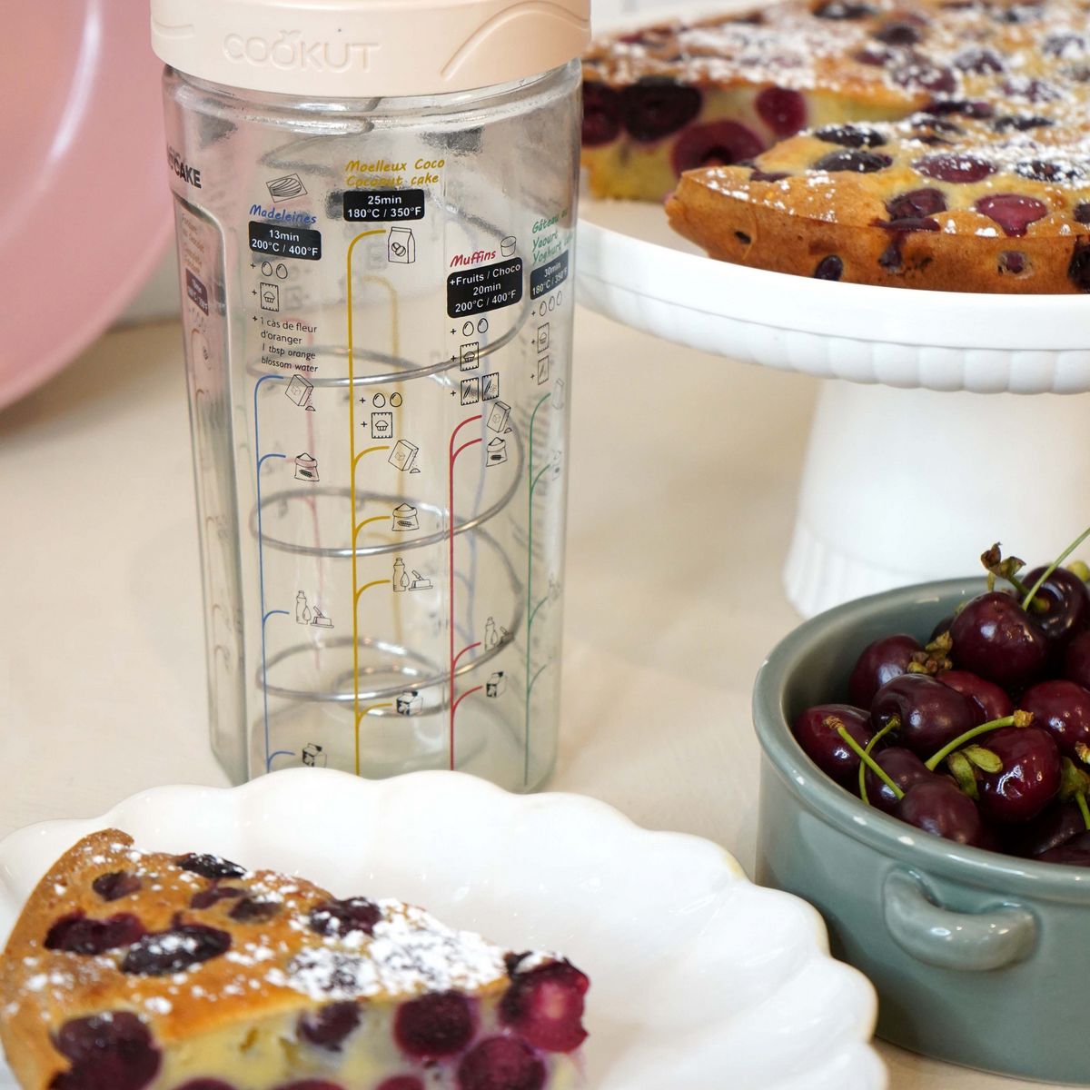 Shaker Magic Cake pour 10 gâteaux maison faciles / Cookut