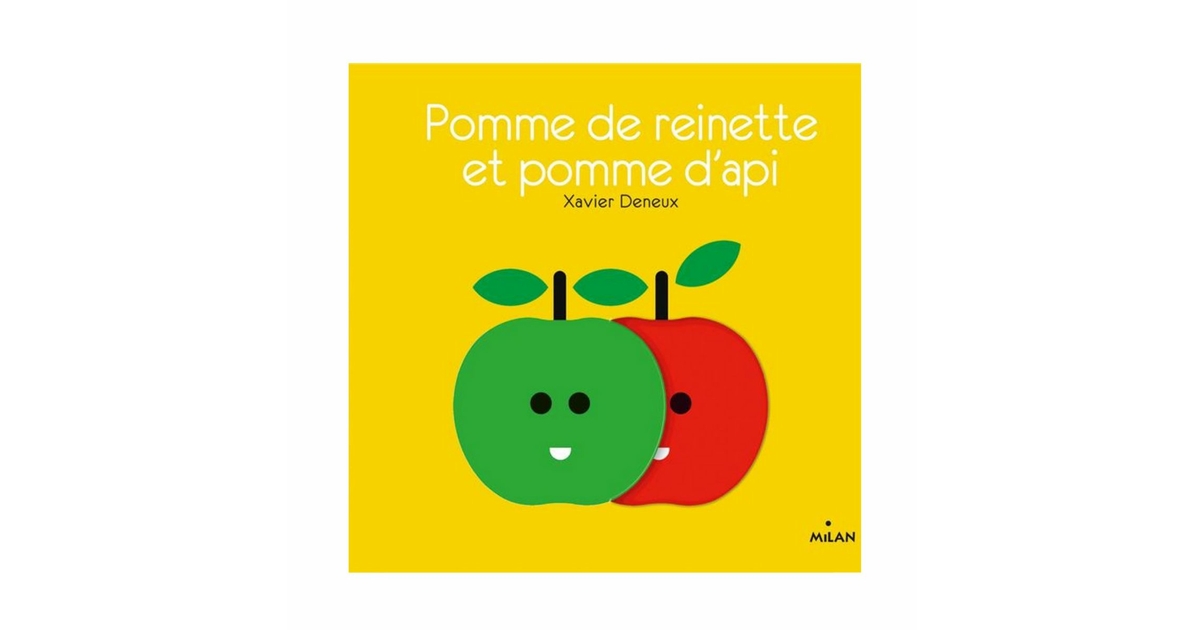 Pomme de reinette et pomme d'api / Comptines à toucher dès 10 mois