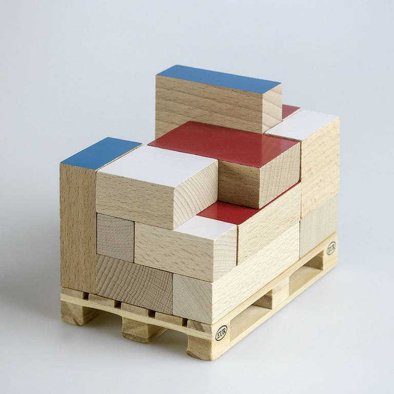 Jeu coopératif Team Up! / Jeu de société en bois / Dès 7 ans