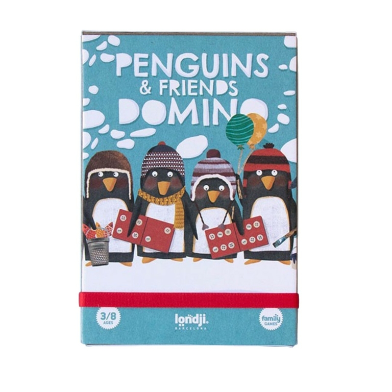 Jeu de Domino : Penguins and friends, Les pingouins et leurs amis