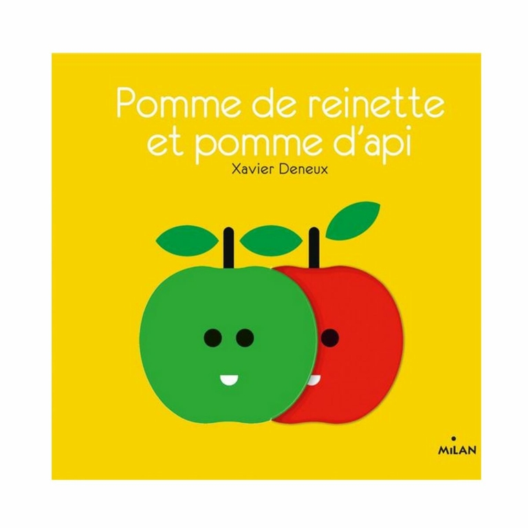 Pomme de reinette et pomme d'api / Comptines à toucher dès 10 mois
