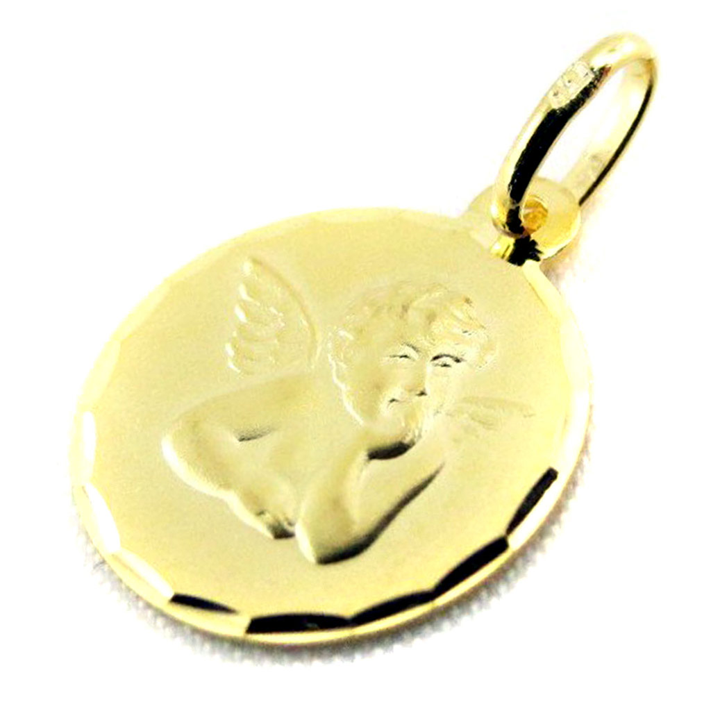 Pendentif 'Petit Ange' (Or - 9 carats) - [J4005]