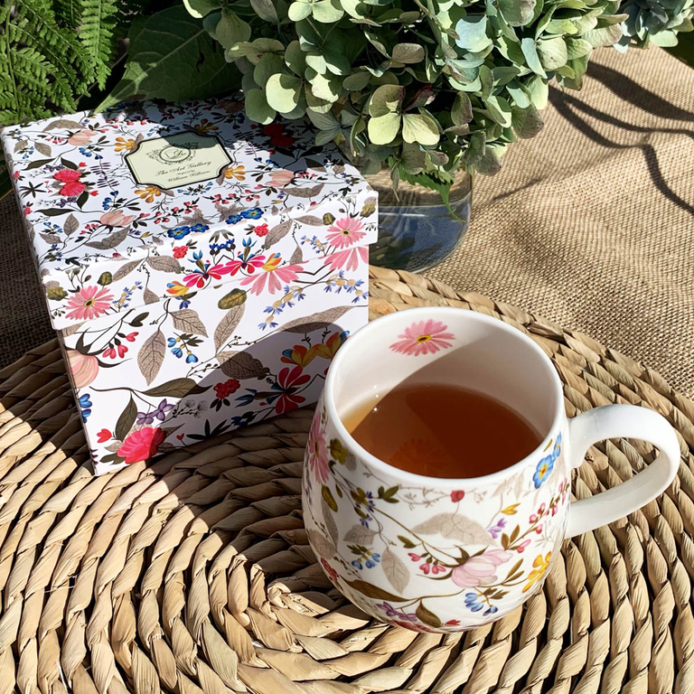 Mug tonneau porcelaine 'William Kilburn' multicolore - 9x9 cm (430 ml ...