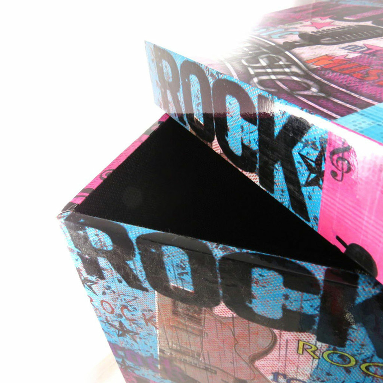 Set de 3 boîtes à Souvenirs 'Rock Music' - [I6280]