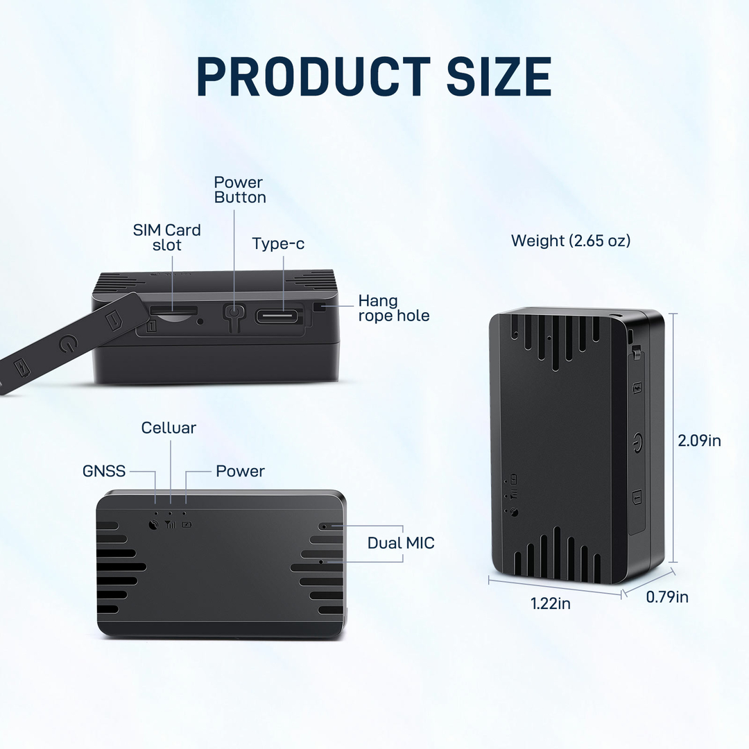 PRO 28 Microphone Espion & Traceur GPS 5G - Europe Connection