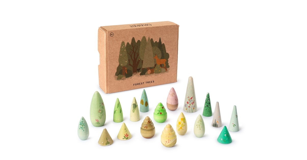 Grapat Forest Tree - Lot de 18 - Chouchous.fr