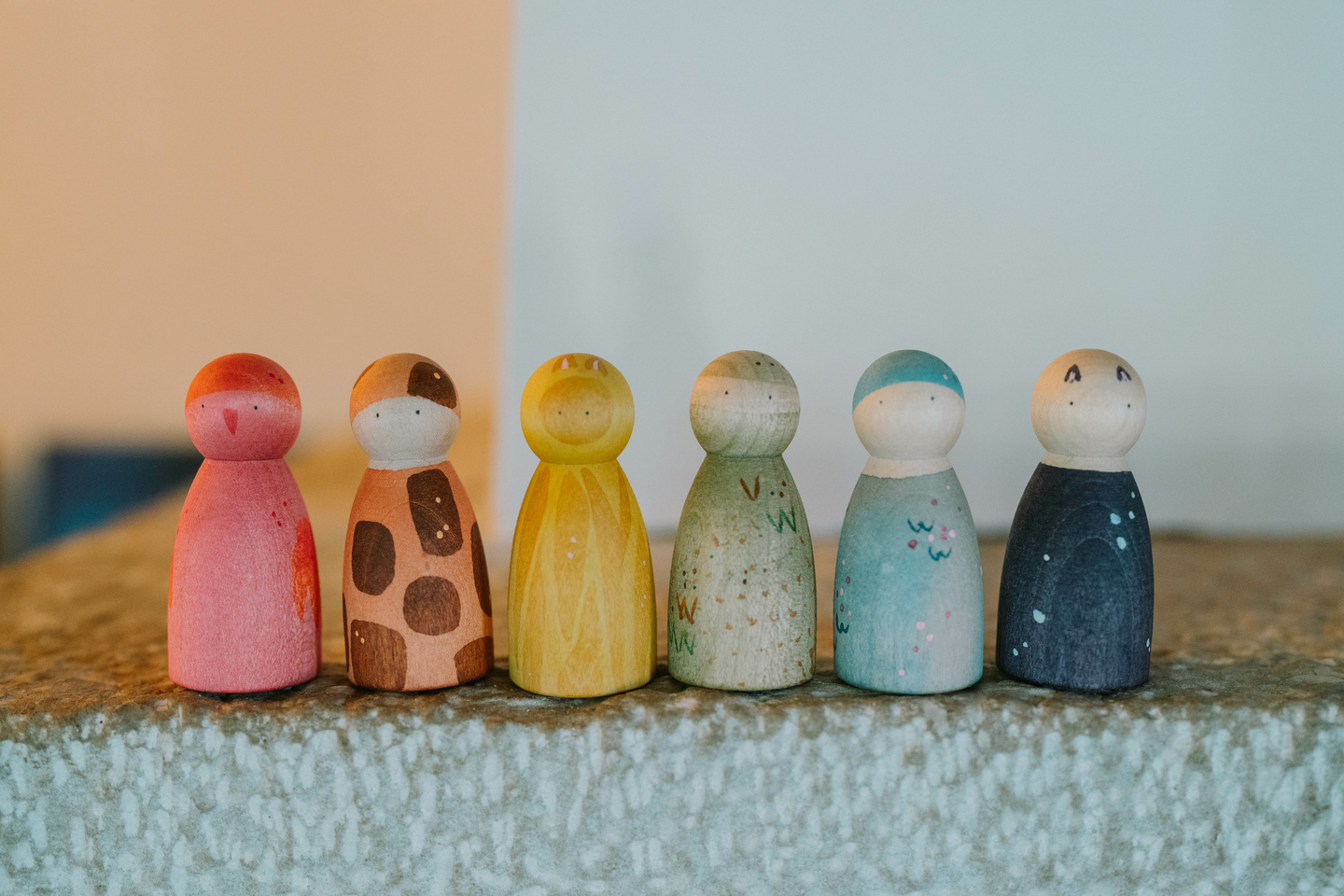 Grapat Le Crew Animal - Lot de 6 - Chouchous.fr