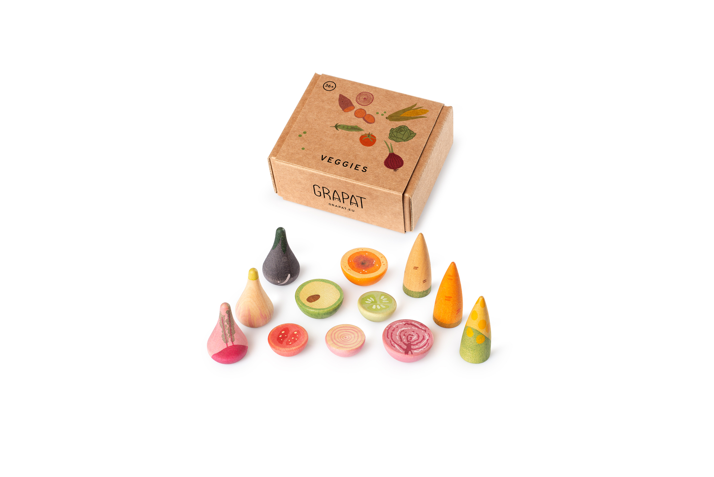 Grapat Veggies Légumes - Lot de 12 - Nos marques Chouchous/Jouets ...