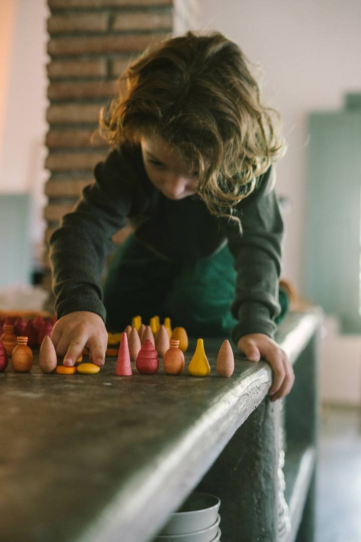 Grapat Mandala Mix couleurs chaudes - Lot de 81 - Chouchous.fr