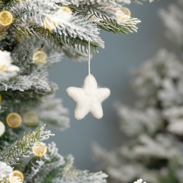 Suspension De Noel En Feutrine