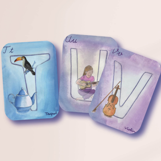 Waldorf Family Cartes Postales L'alphabet - deuxième choix - Nos ...