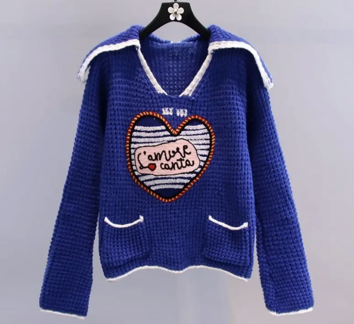 Superbe pull boho boheme chic