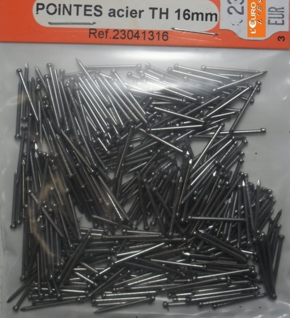Pointes acier tête Homme - QUINCAILLERIE/Clous / Pointes ...