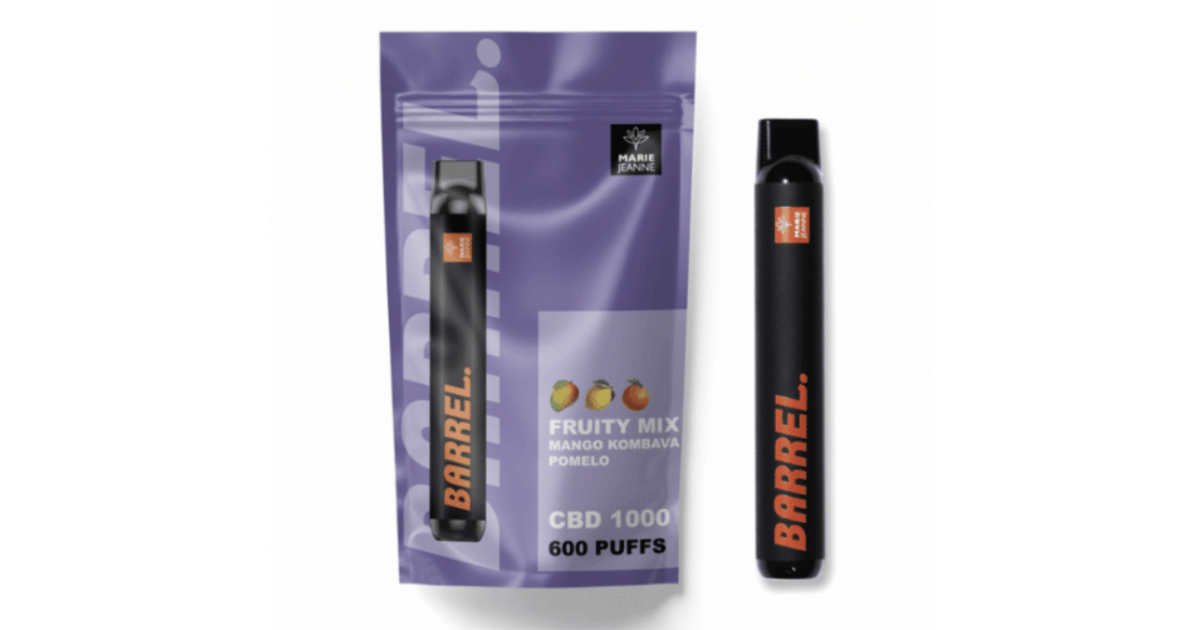 Puff CBD – BARREL FRUITY MIX (FRUITS EXOTIQUES) - Vapes / Puffs & e ...