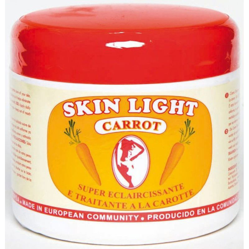SKIN LIGHT CAROTTE CREME SUPER ECLAIRCISSANTE ANTI TACHE 450 ML - LAIT ...