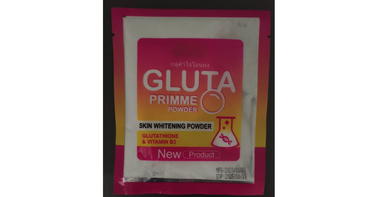 GLUTA PRIME POUDRE ECLAIRCISSANTE GLUTATHIONE 20 GR - NOS PRODUITS ...