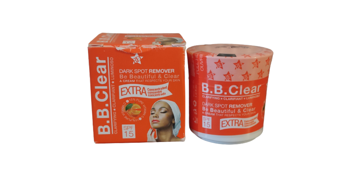 BB CLEAR NOUVEAU CREME VISAGE ECLAIRCISSANTE AUX ACIDES DE FRUITS ET A ...